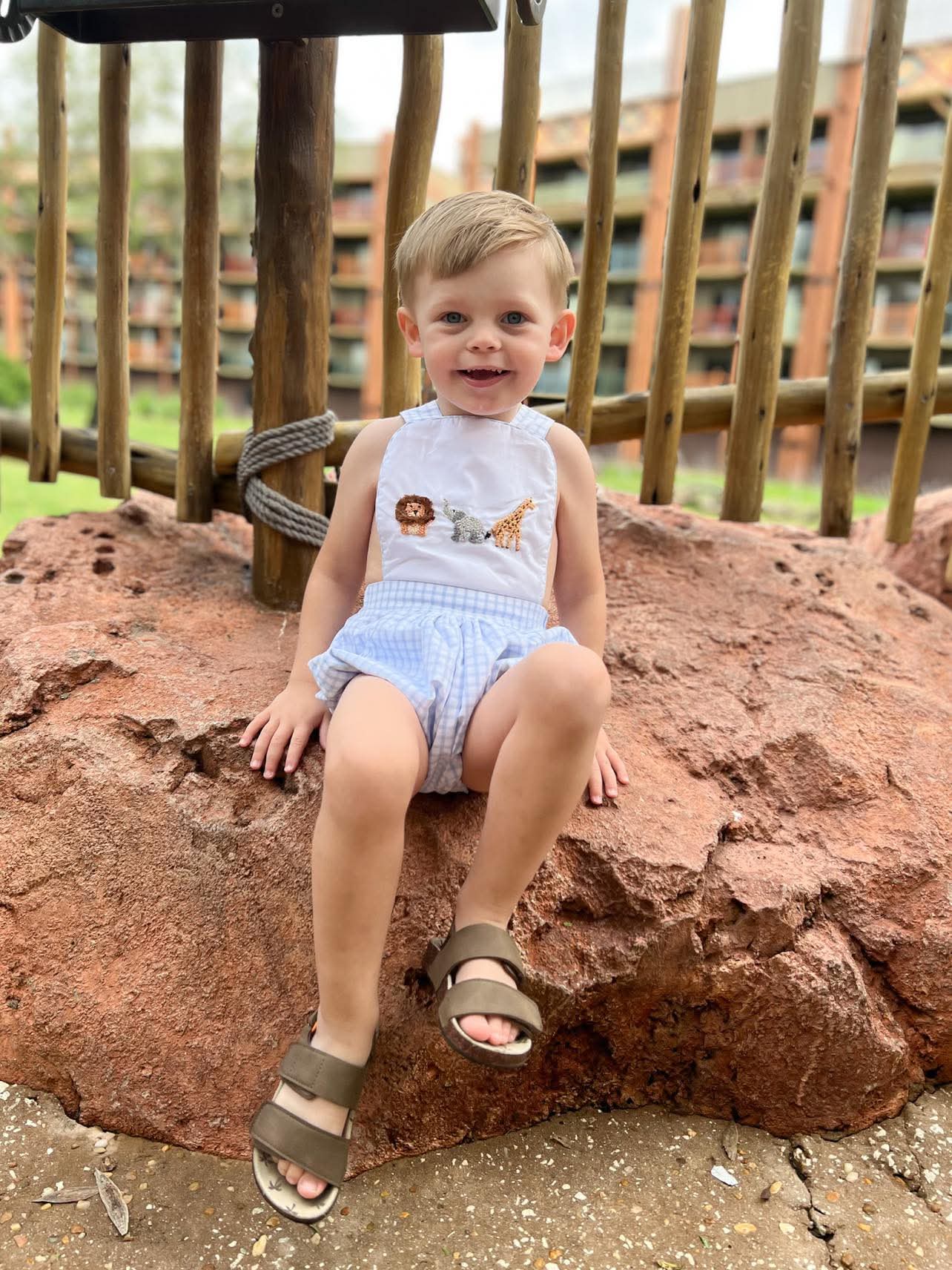 French Knot Zoo Bubble – Southern Peach Smocks, LLC