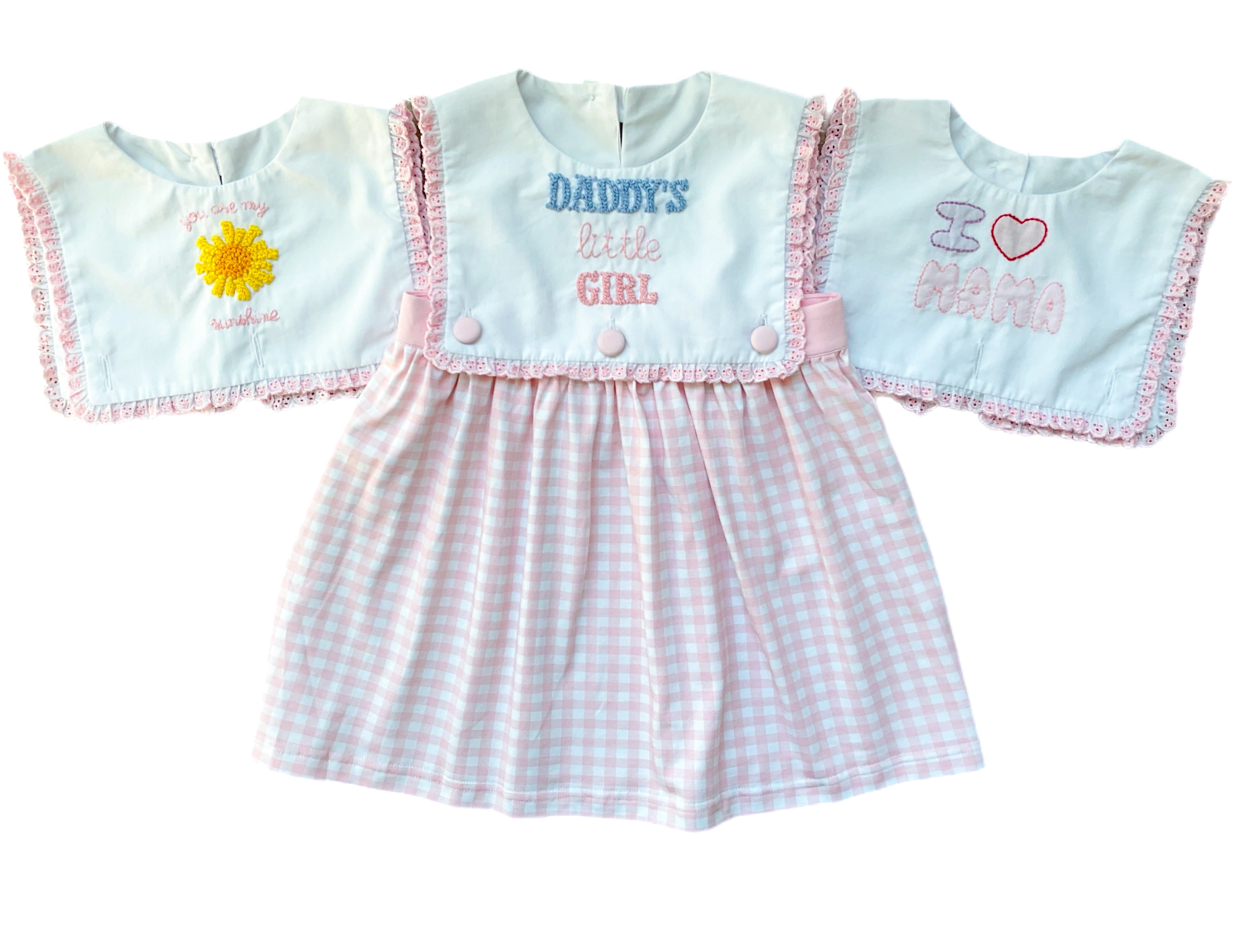 Girl’s Tab Dress – Southern Peach Smocks, LLC