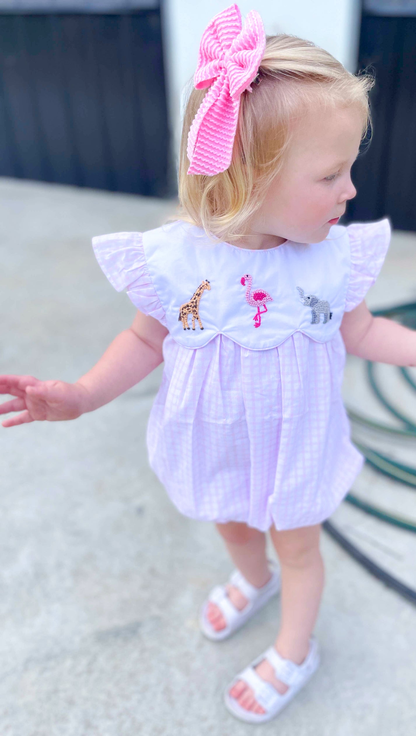 French Knot Zoo Bubble – Southern Peach Smocks, LLC